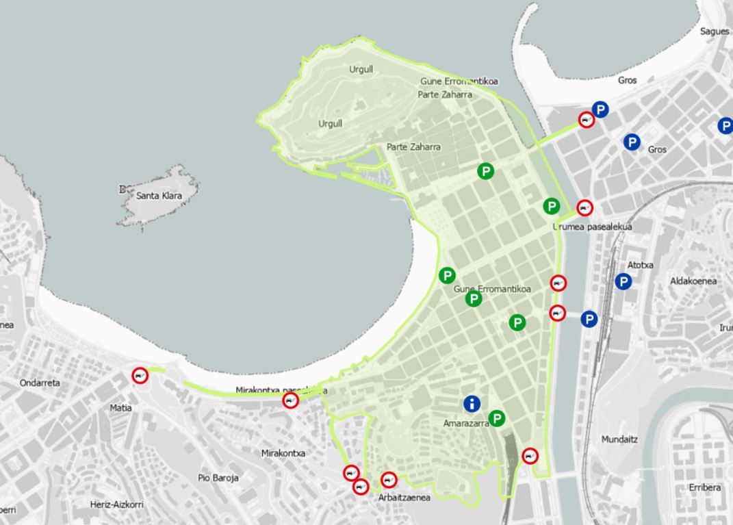 Zona de Bajas Emisiones (ZBE) de San Sebastián (actualizado 2025)